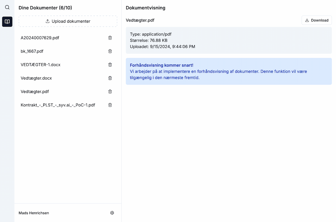 Ailex - Din AI legal assistent